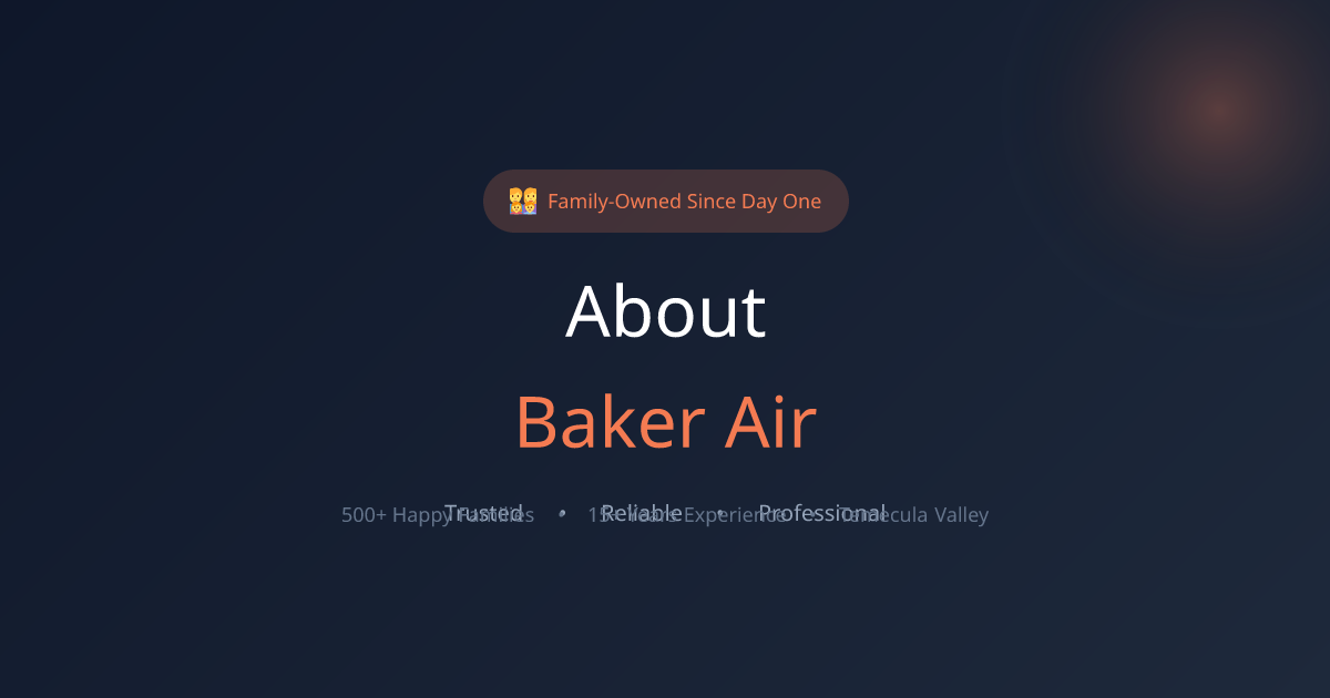 About Us | Baker Air Inc.